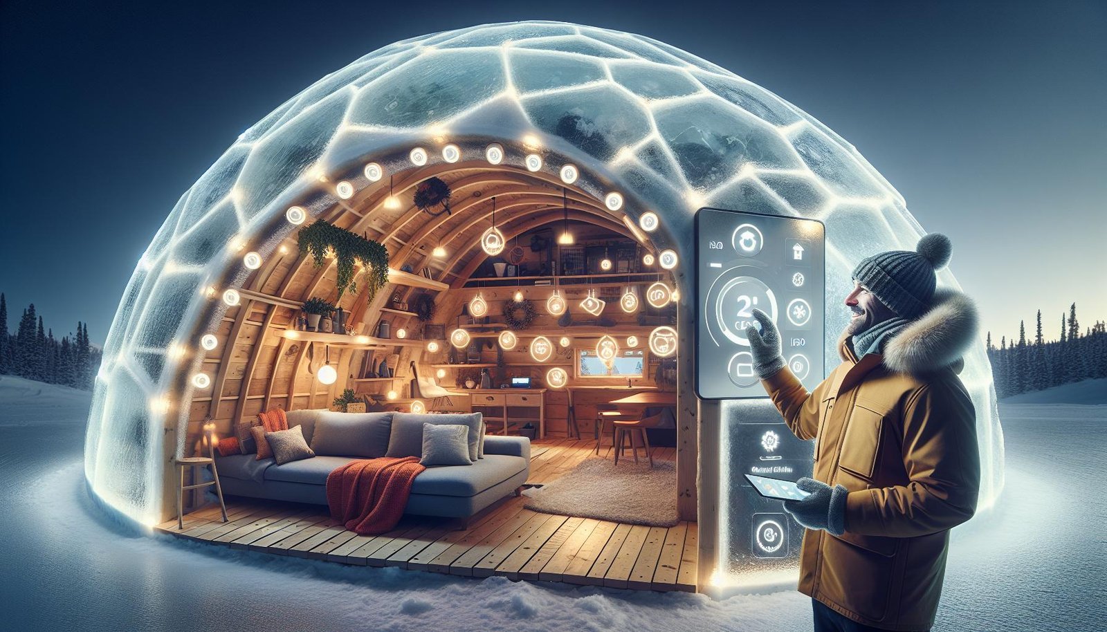 Transform your igloo: smart tech for a cozy, modern home